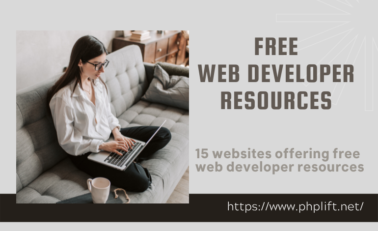 15 websites offering free web developer resources - PHP Lift