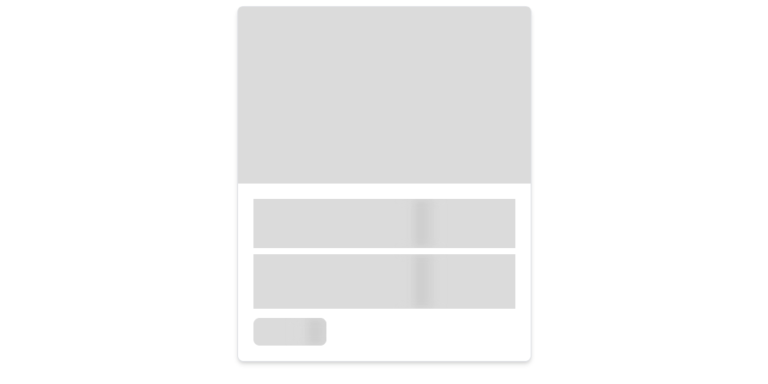 Skeleton Screen Loading Animation using HTML and CSS - PHP Lift